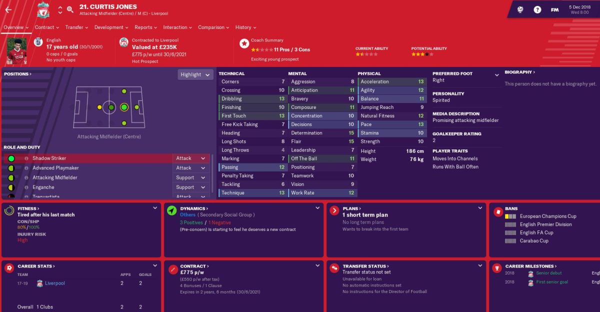 Scouse Boys Part 2: Arise Sir Curtis – Football Manager Addict