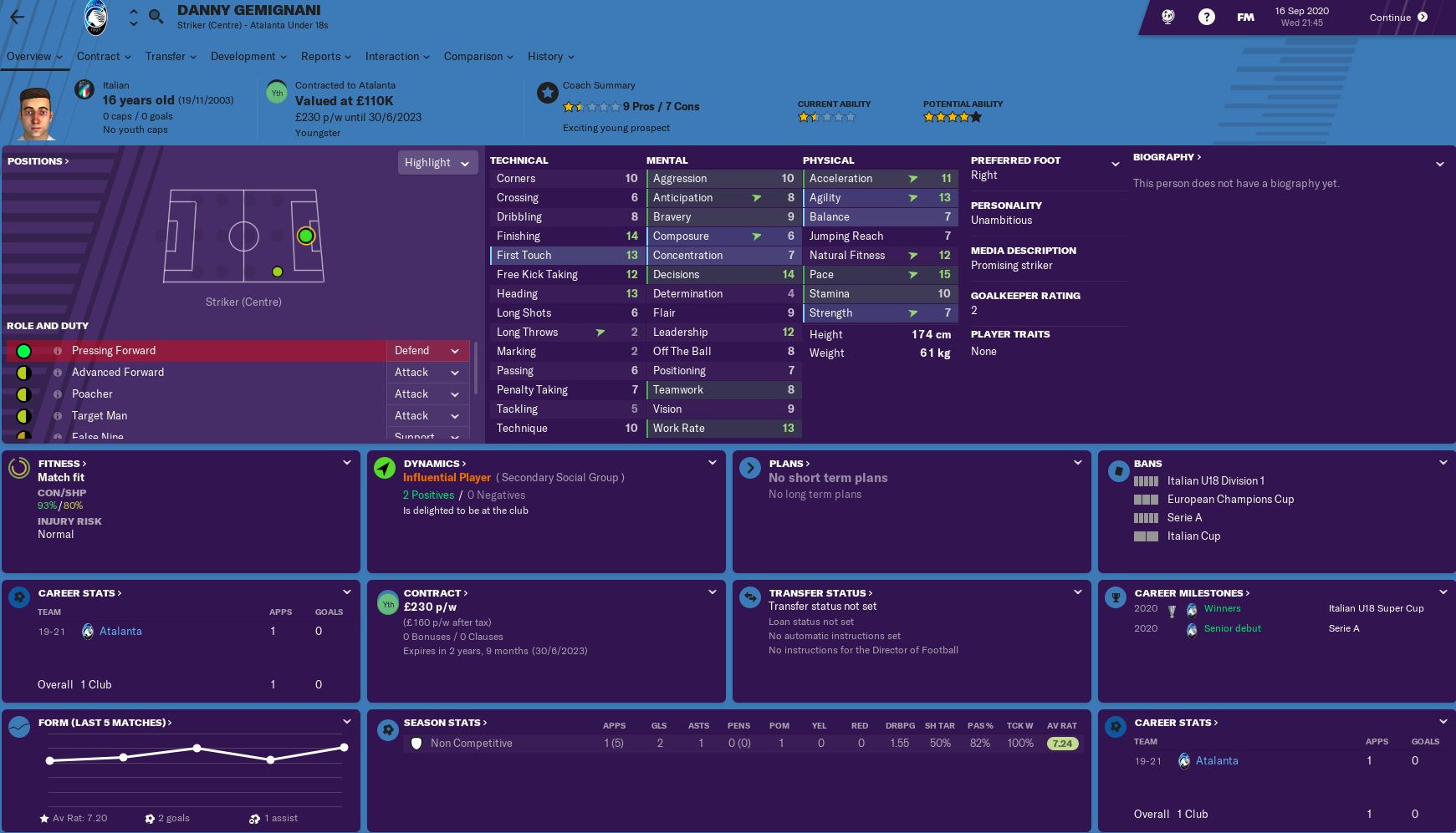 Atalanta Avventura | Part 5: Best-Ever Finish – Football Manager Addict