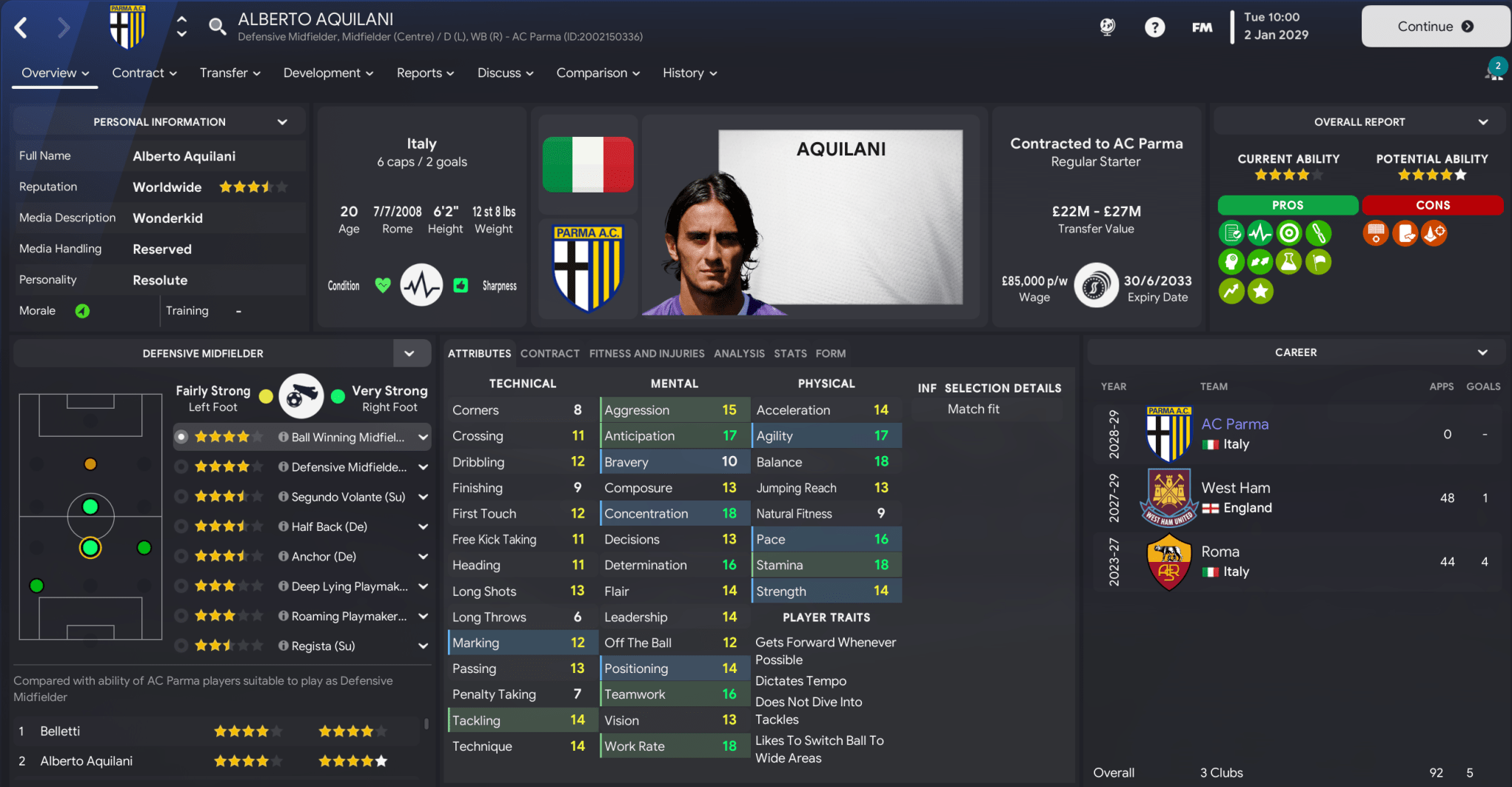 FM Experiment | FM Retro 98/99 | Part 5: Parma Come Calling – Football ...