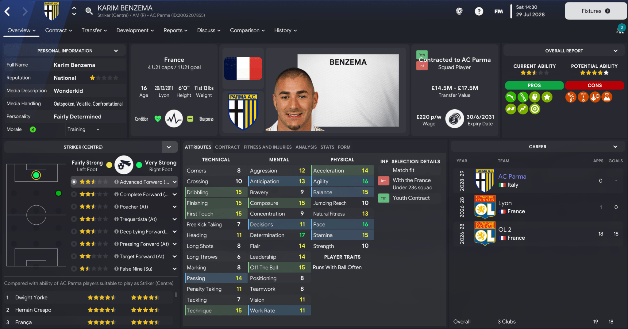 FM Experiment | FM Retro 98/99 | Part 5: Parma Come Calling – Football ...