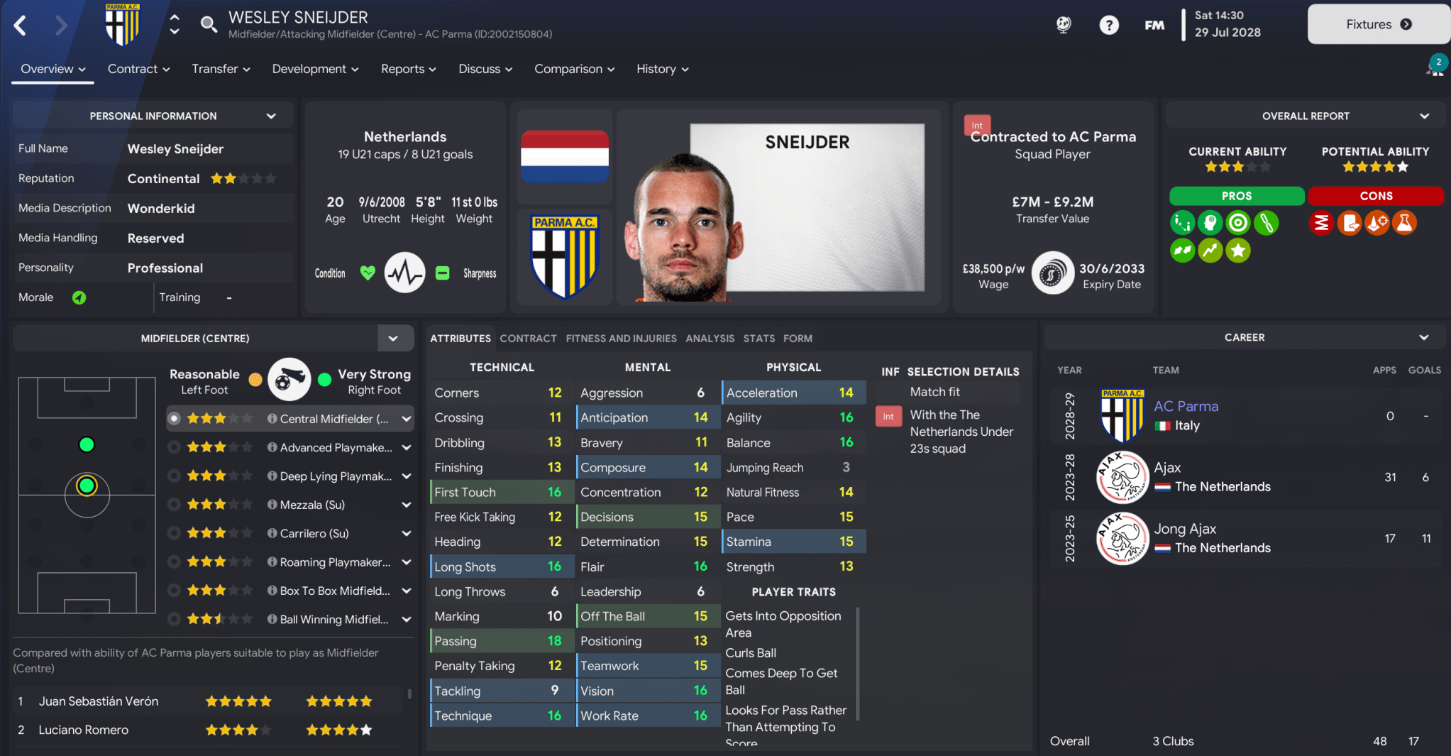 FM Experiment | FM Retro 98/99 | Part 5: Parma Come Calling – Football ...