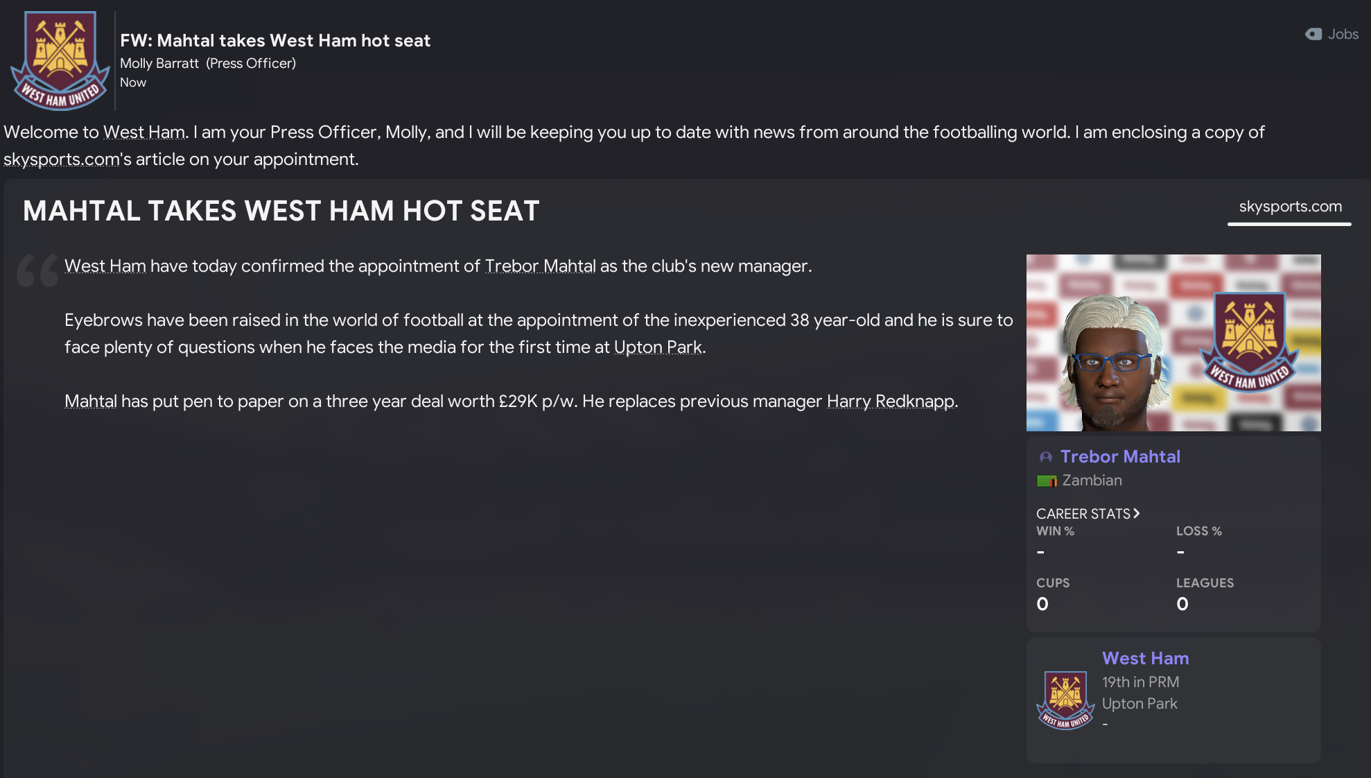 FM Experiment | FM Retro 98/99 | Part 1: West Ham Wonderkids – Football ...