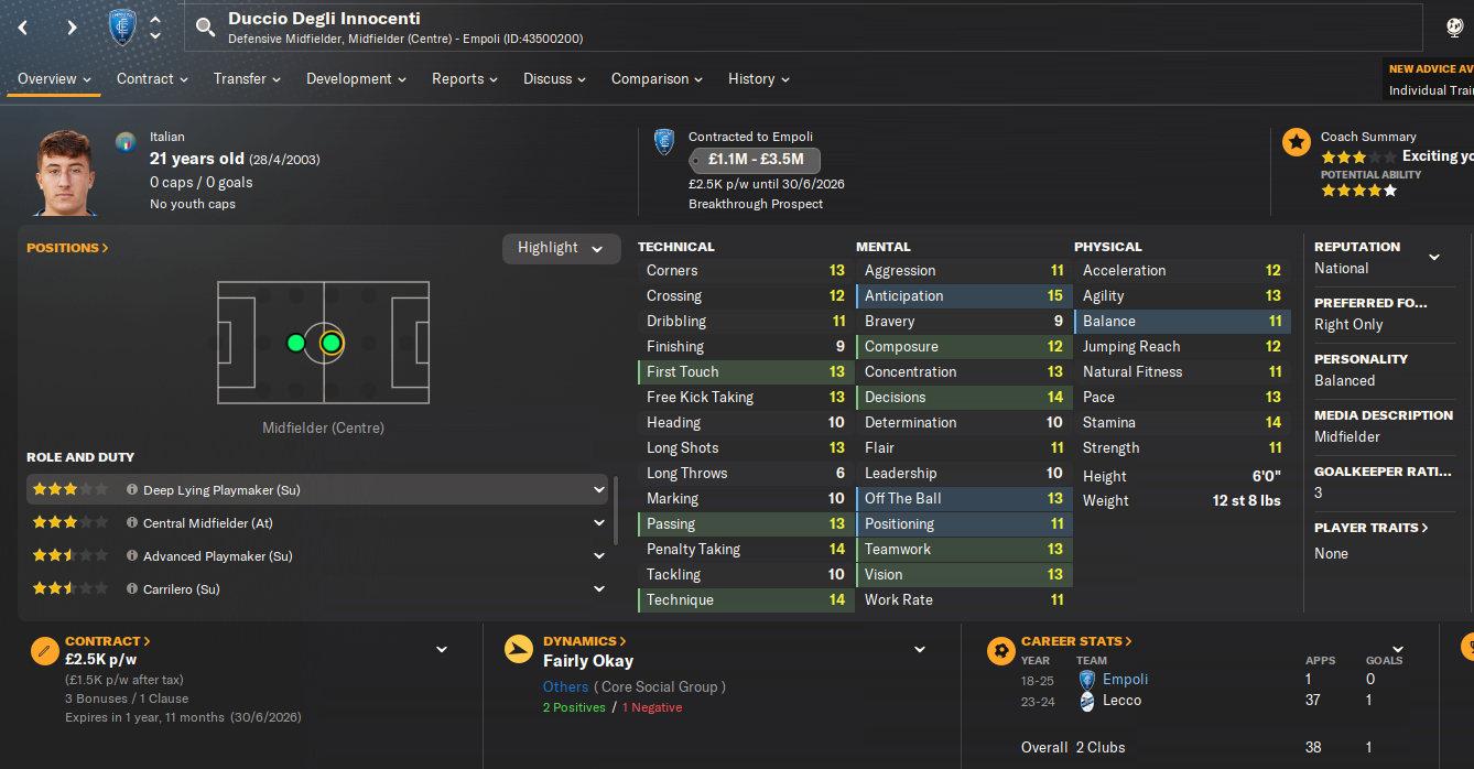 Gli Azzurri | Part 4 | Massive Summer Turnover – Football Manager Addict