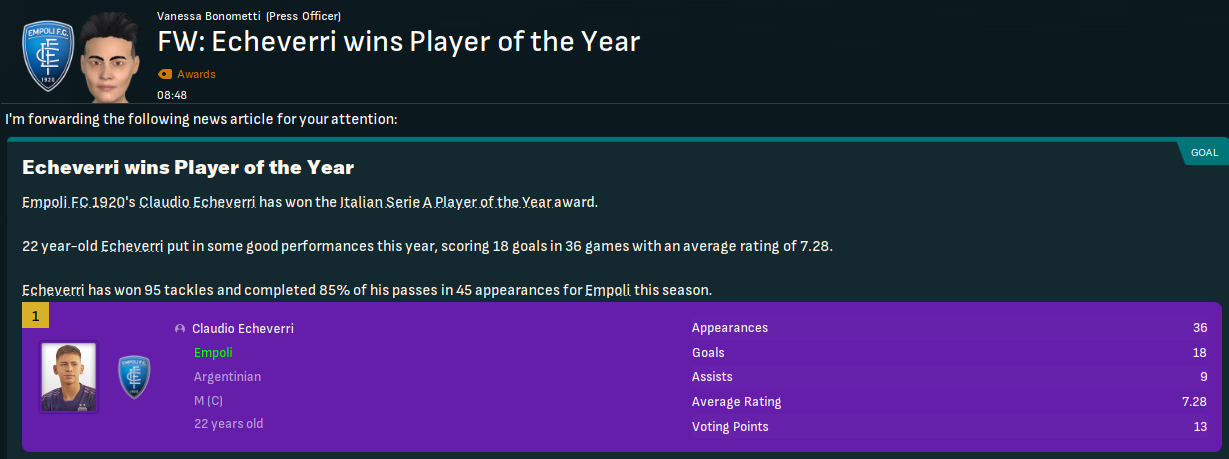 Gli Azzurri | Part 11 | Goalkeeper Injury Hits Hard – Football Manager ...